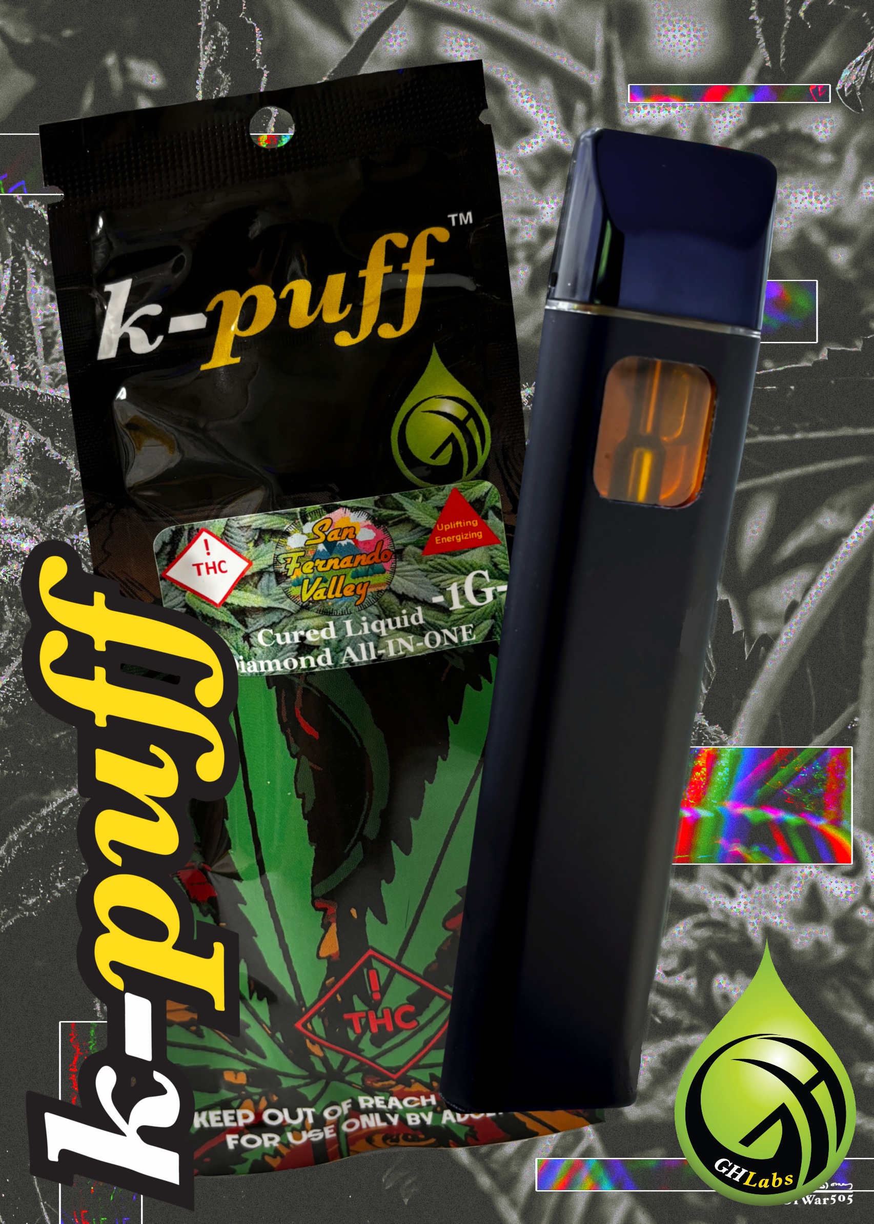K-Puff 1g – “Liquid Diamond”